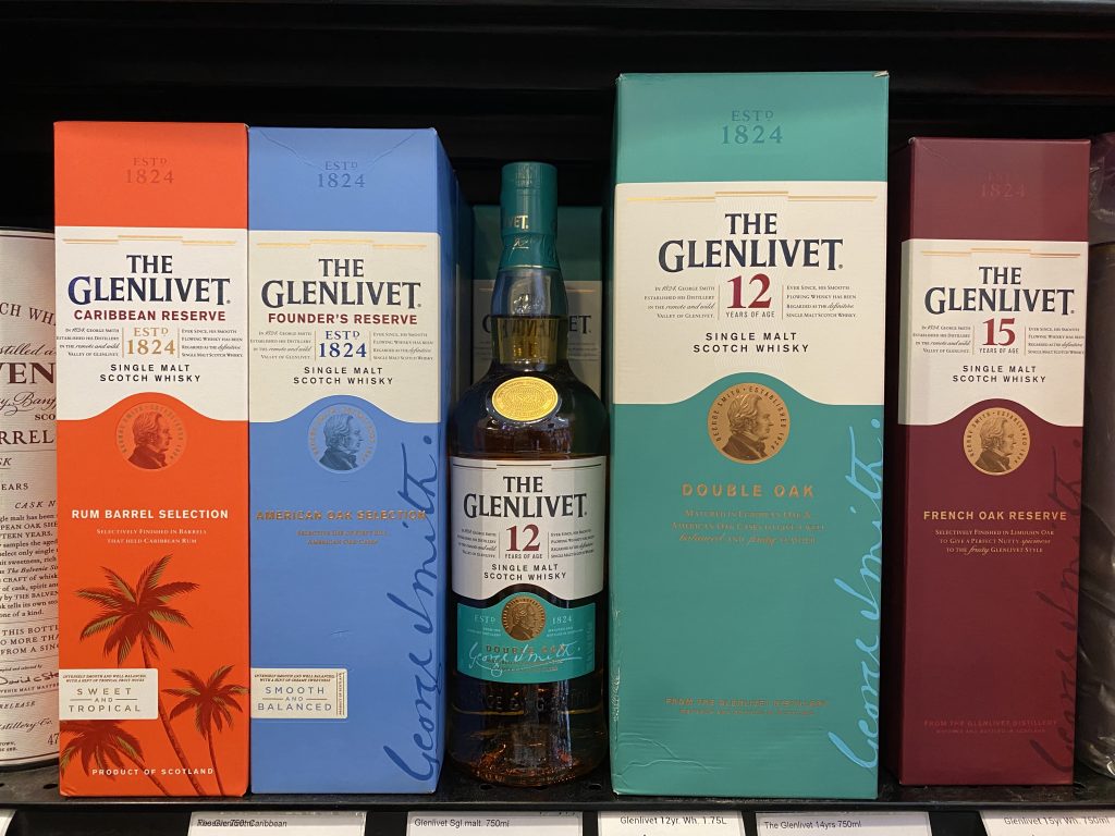 Glenlivet Prices Guide - Wine and Liquor Prices